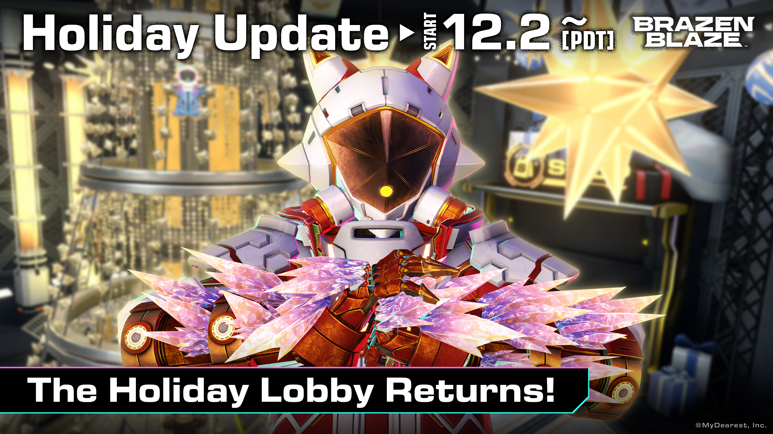 Celebrate the Season in Brazen Blaze! 2025 Holiday Update! - MyDearest HUB